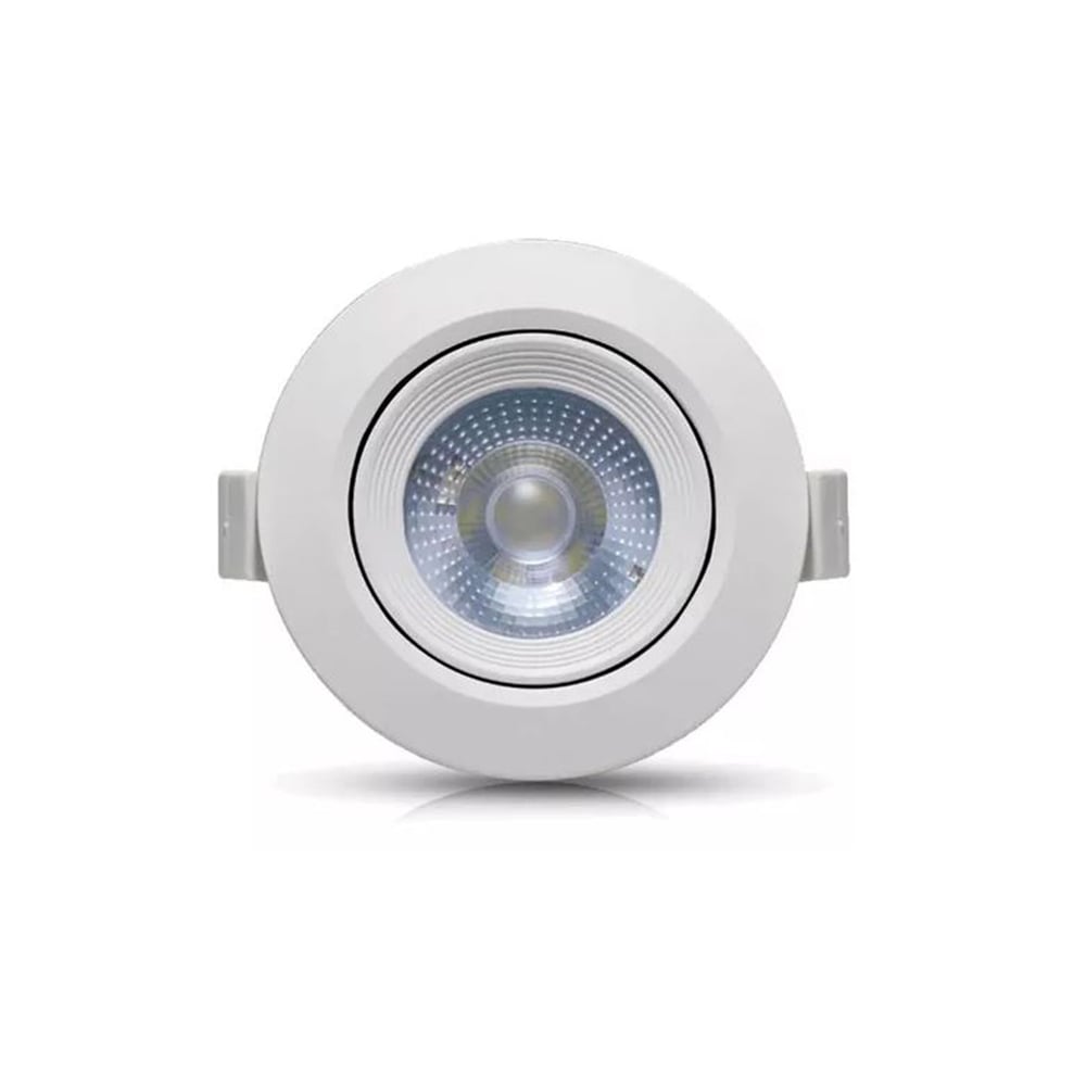 Spot LED De Embutir Redondo 5W BIV 6500K - B Bauer - Santil
