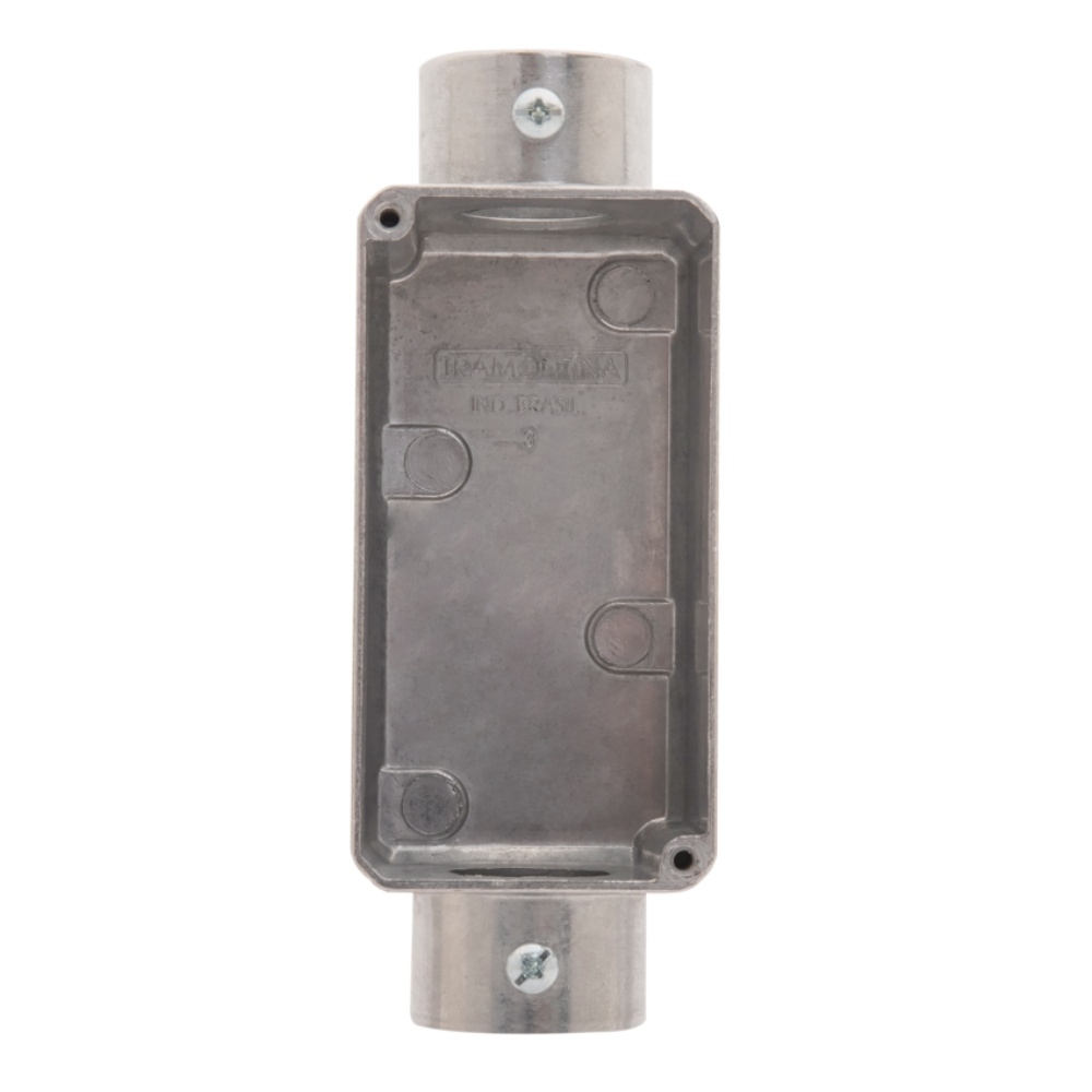 Condulete Fixo Tipo C 1" sem Rosca sem Tampa Tramontina - Santil